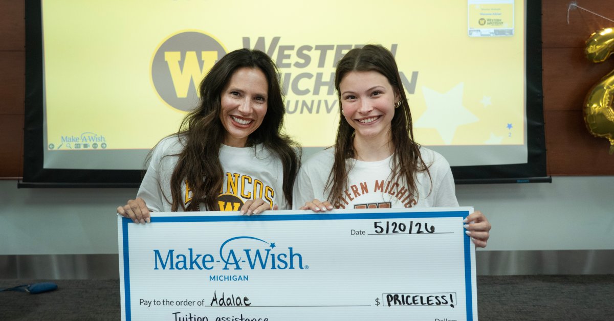 WMU, Make-A-Wish Michigan partner to support cancer survivor's dreams ...