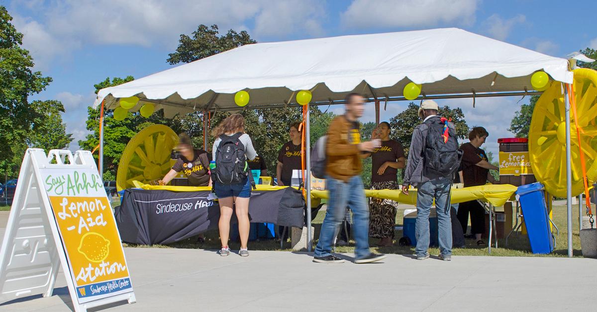 Refreshments, games to greet returning students, faculty and staff ...