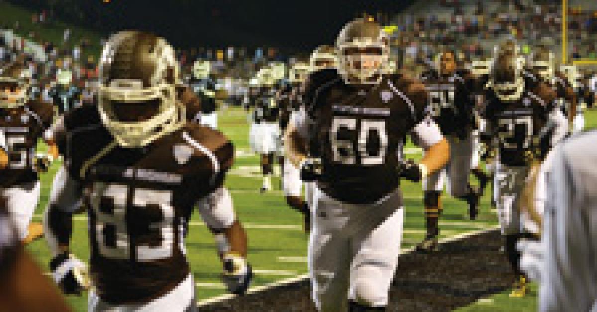 CommUniverCity Night kicks off first Bronco football home game ...