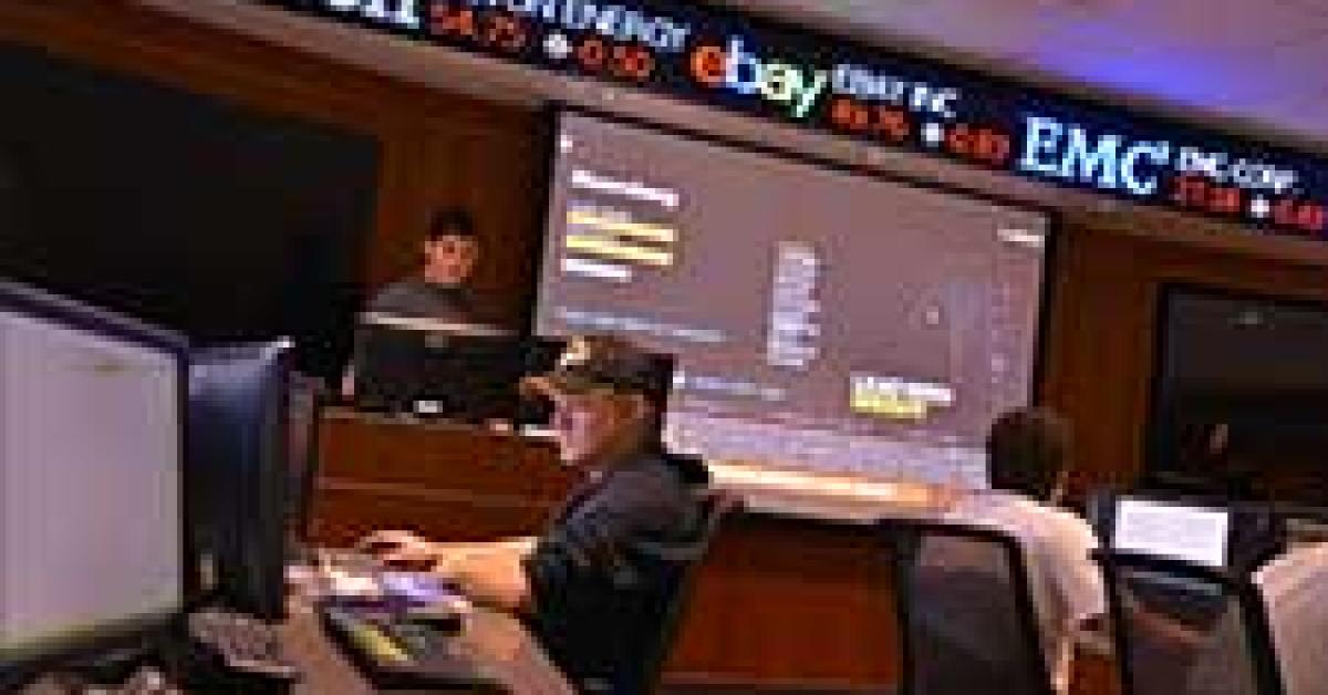 Greenleaf Trust Trading Room brings Wall Street to WMU campus | Western ...