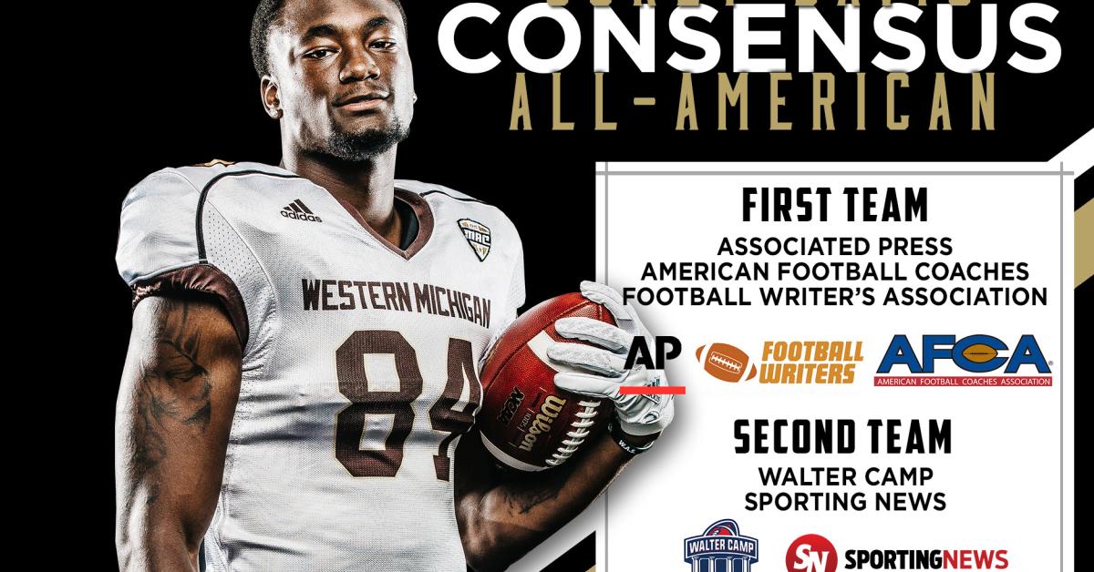 WMU wide receiver Corey Davis earns consensus All-American | News ...