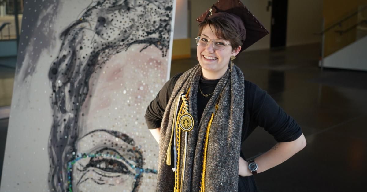 'Twist of fate' gives painting grad space to come into her own as an ...
