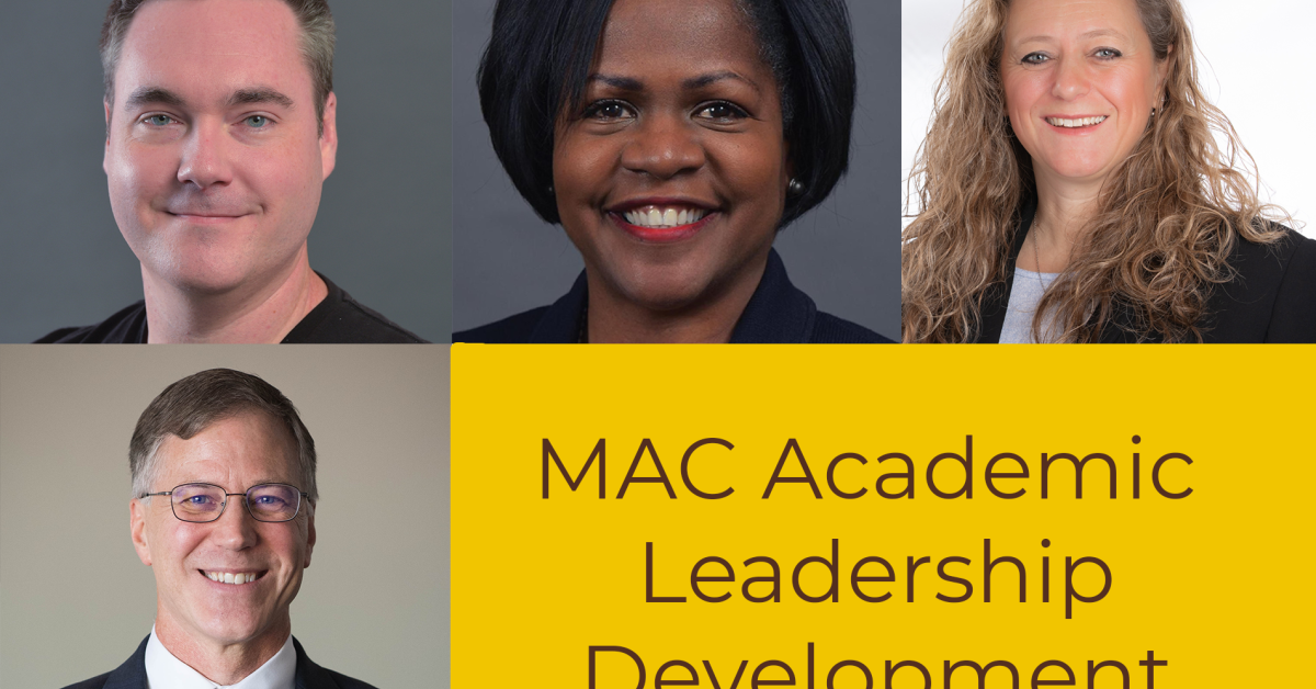 Four faculty members named MAC Academic Leadership Development Program ...
