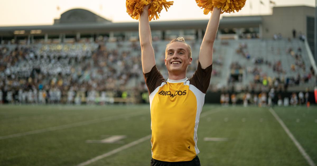 Trailblazing dance student is first male on Bronco dance team | Western ...