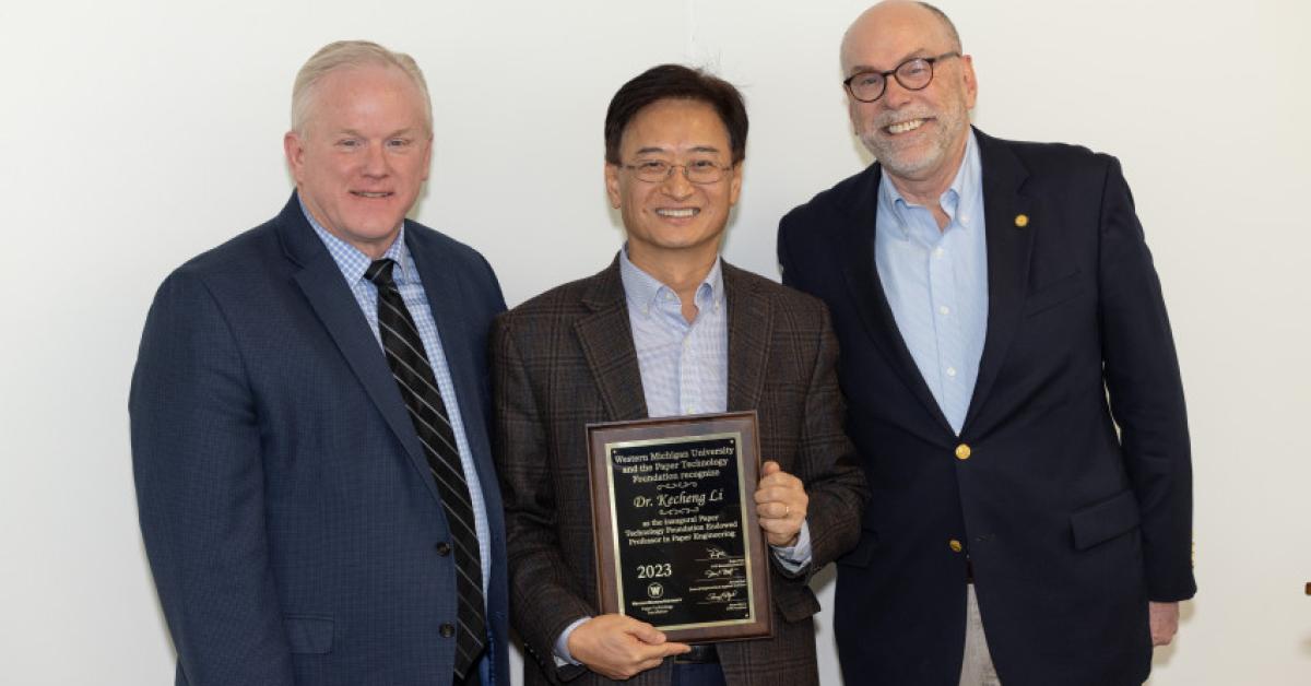 Nation’s leading paper engineering researcher awarded endowed ...