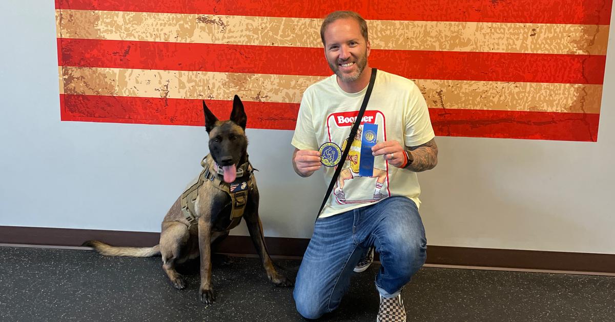 Western honors, celebrates veterans with service dog program donation ...